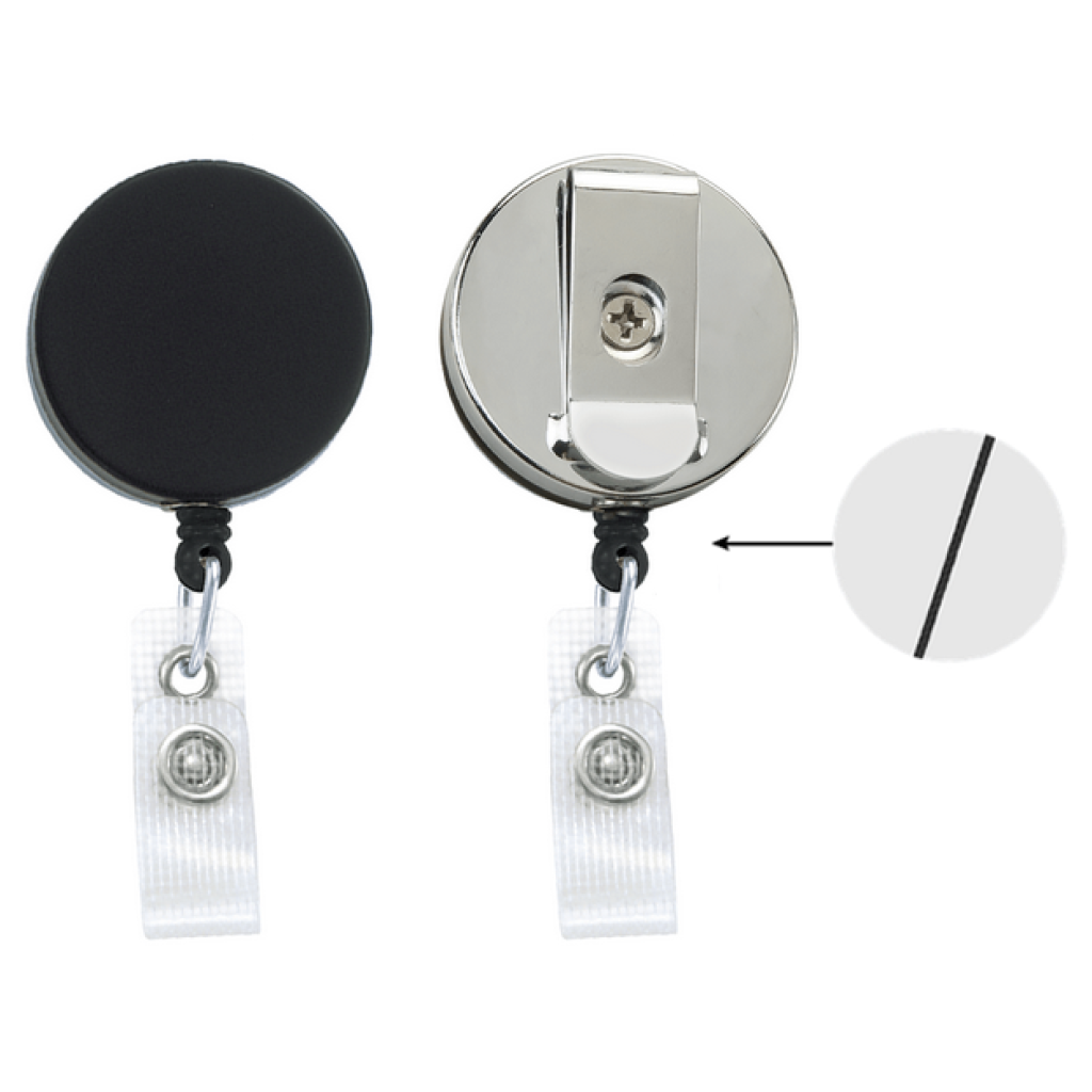 Heavy Duty Yo-Yo Chrome and Black Reel (Pack of 25)