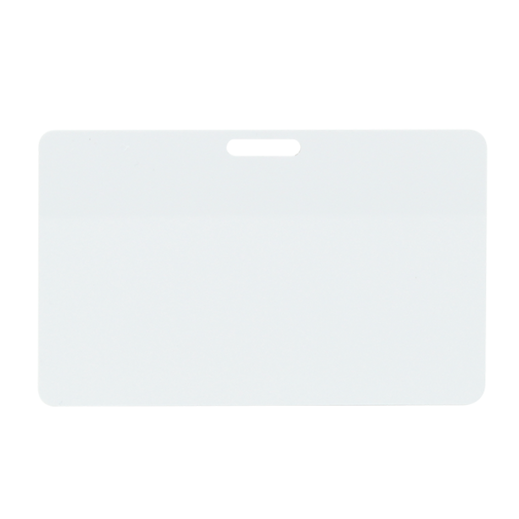 PAC ISO Card Punched Long Edge | Pack of 10 | 21039/1