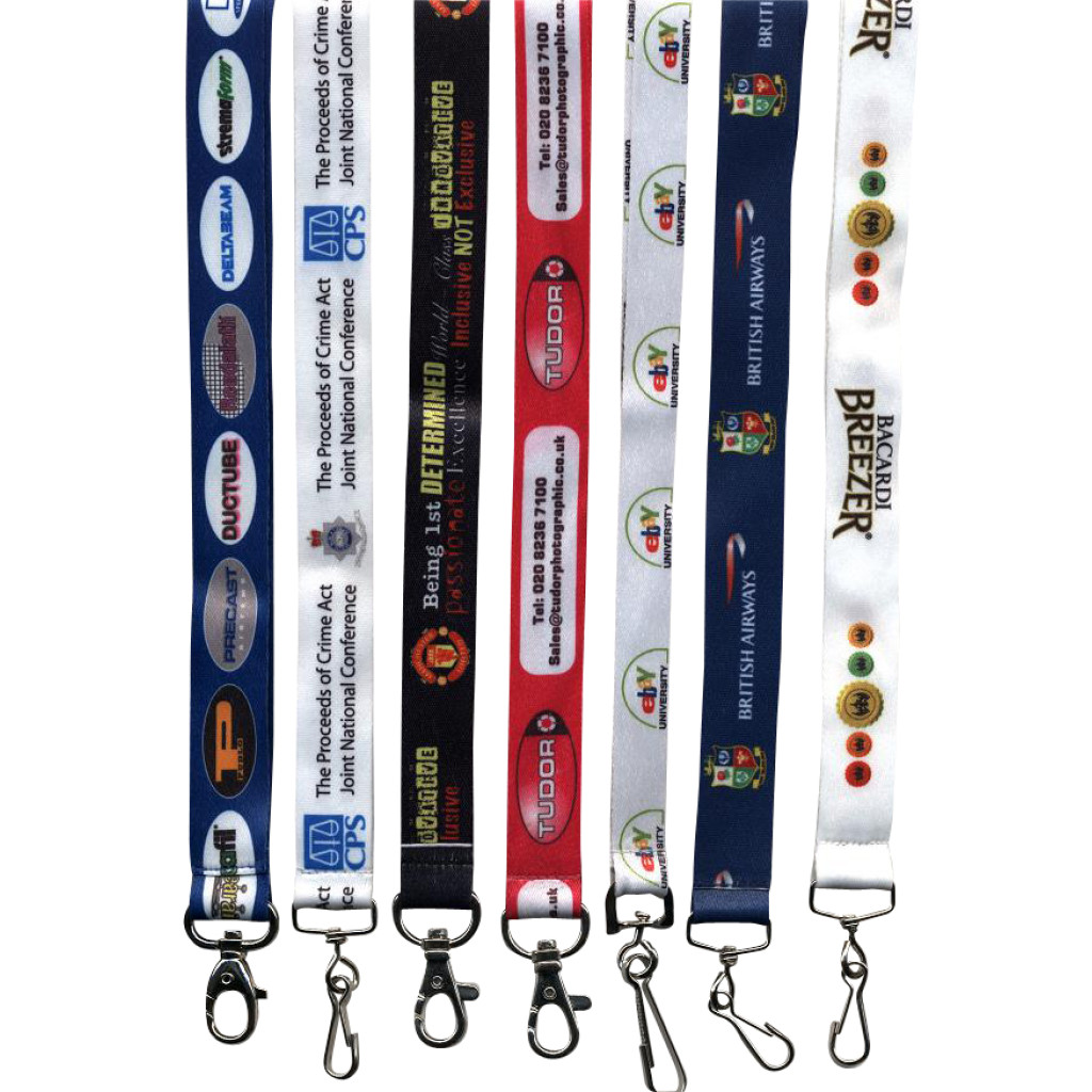 20mm Dye Sublimation Personalised Lanyards – Express 3 Day Delivery
