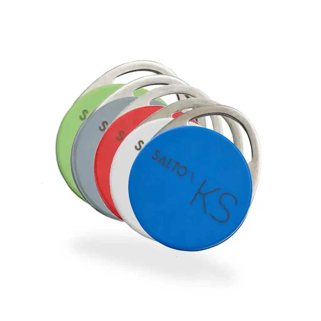 Salto KS PFD04KMCKS-5 Multi-Coloured MIFARE DESFire Fobs