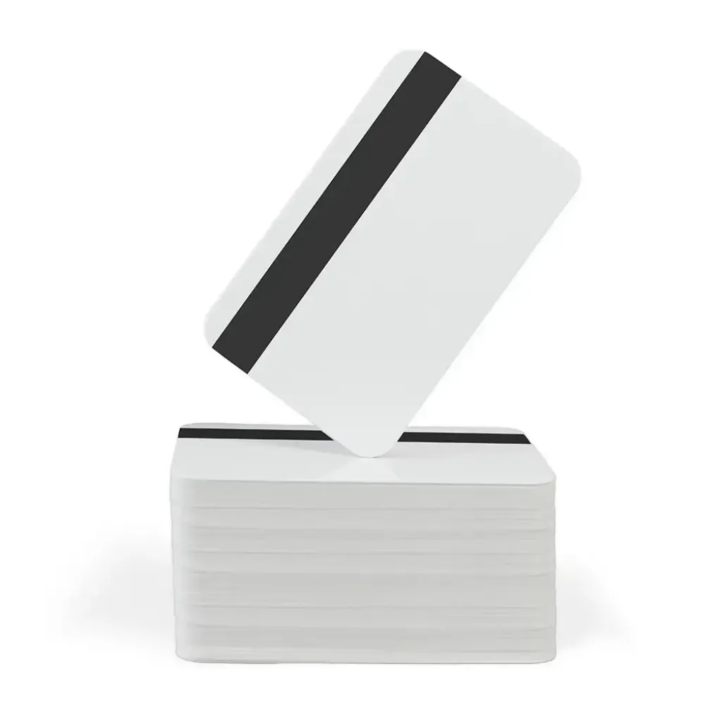 EM4200 White PVC 125KHz Prox Cards with Hi-Co Mag stripe - pack of 100