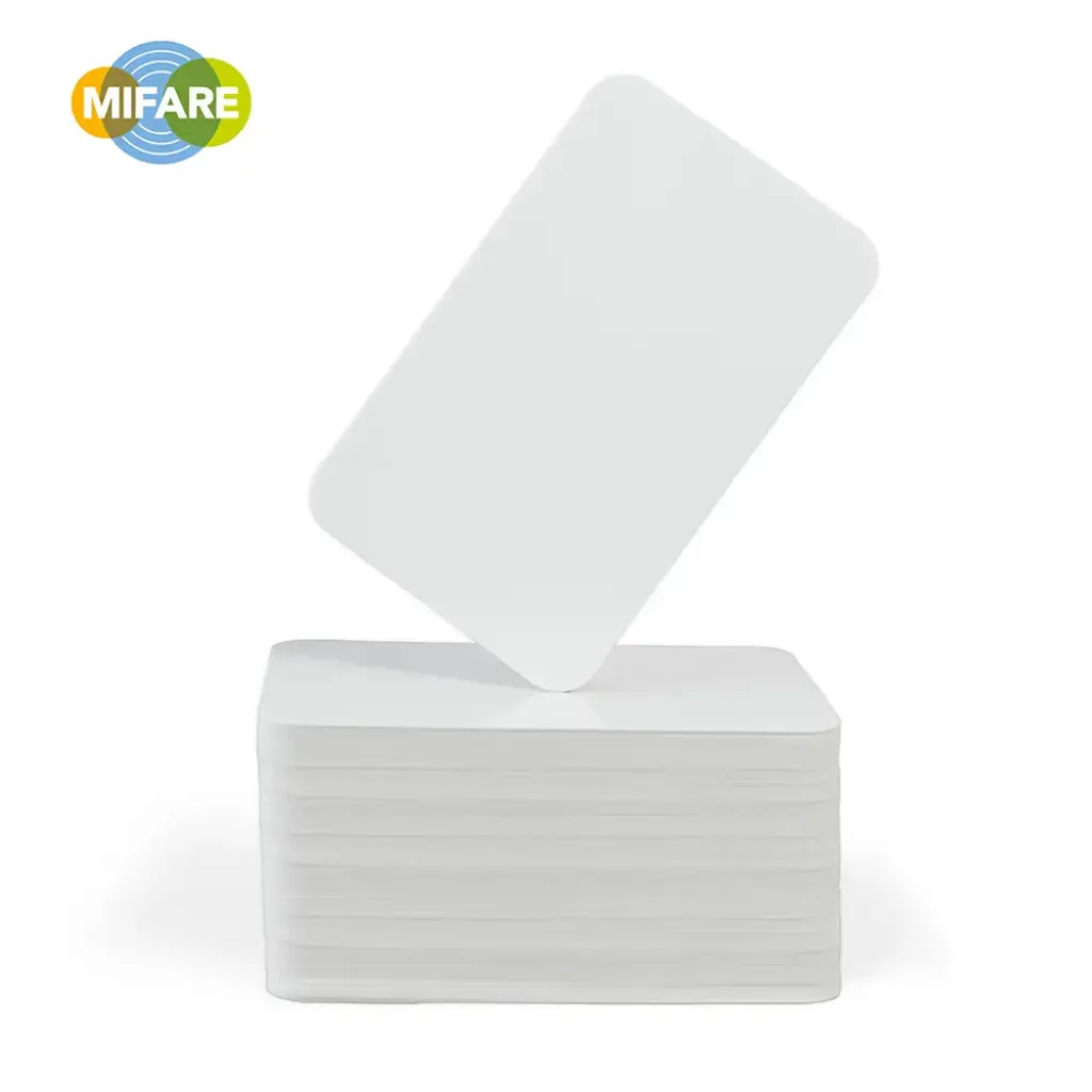 MIFARE® UltraLight EV1 Plain White PVC Card - pack of 100