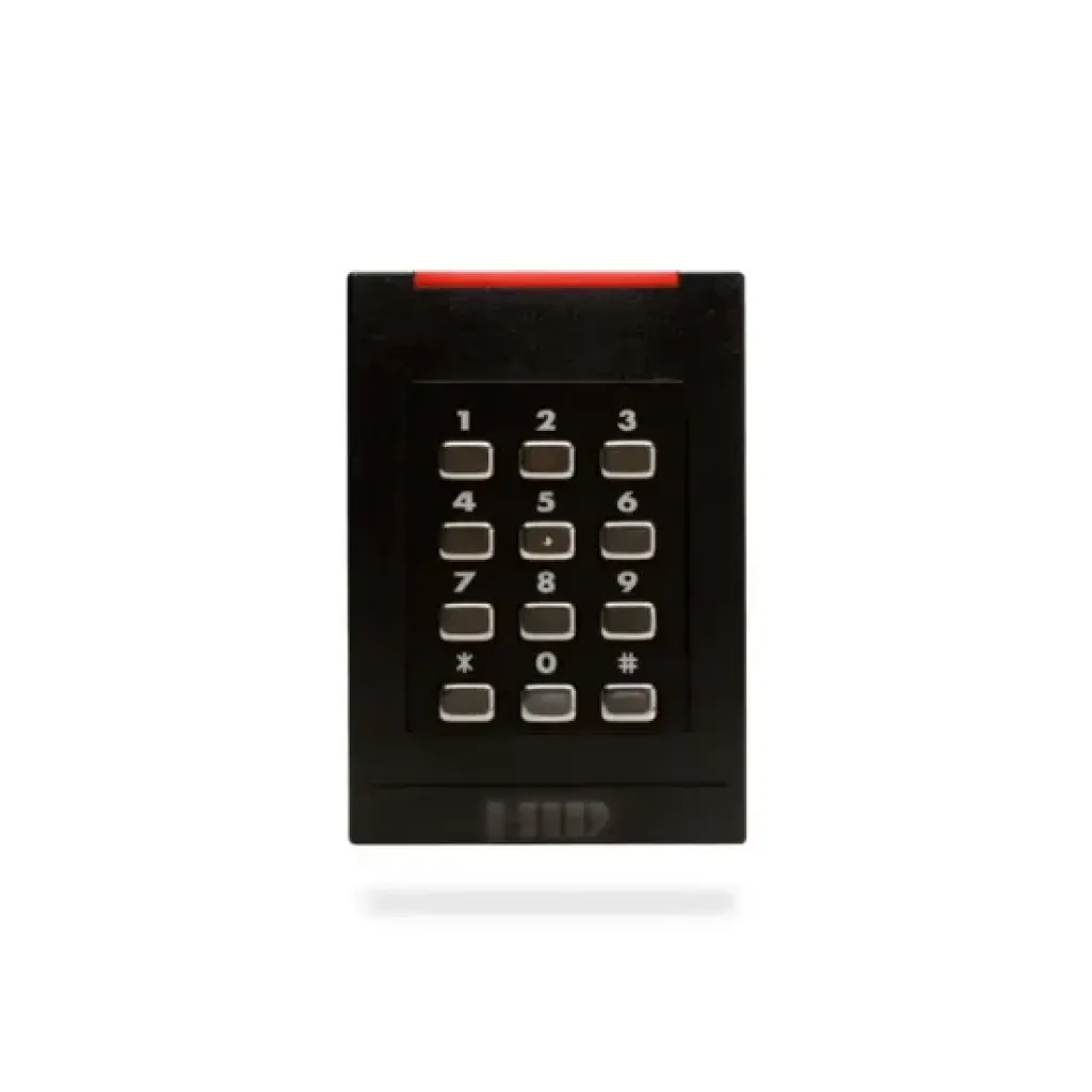 HID RK40 iCLASS SE Keypad Reader – Black