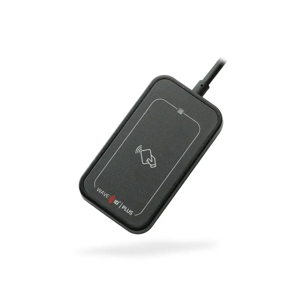 WAVE ID Plus Mini V3 Black USB Keystroke Reader | RDR-80531BKU