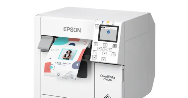 Epson C4000 Colour Label Printer | CW-C4000e