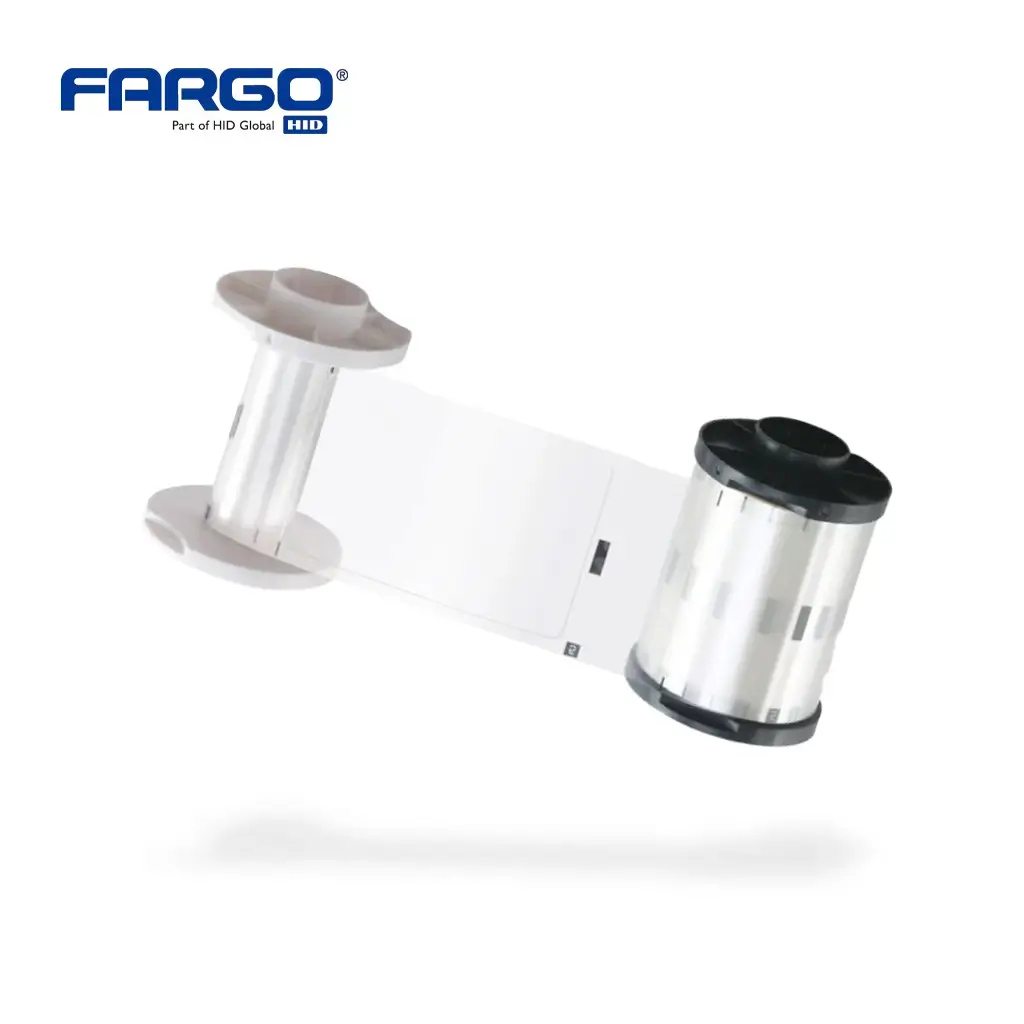 FARGO Polyguard Overlaminate with Left Side Cut Out for Smart Chip 082612