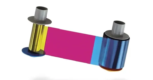 FARGO 084512 YMCKK Full Colour Ribbon (500 Prints)