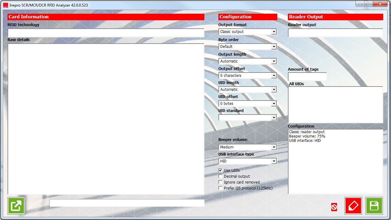 How to program your Inepro reader