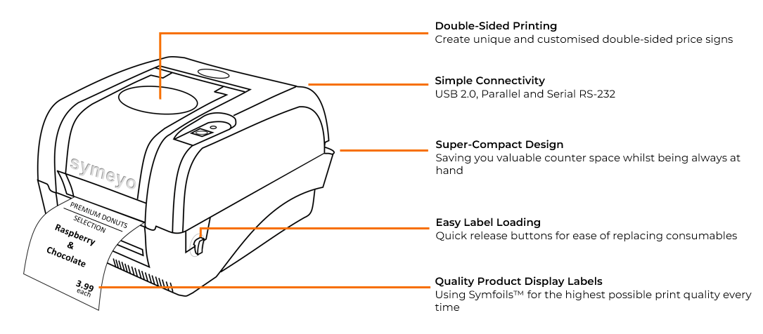 Symeyo™ Price Tag Printer